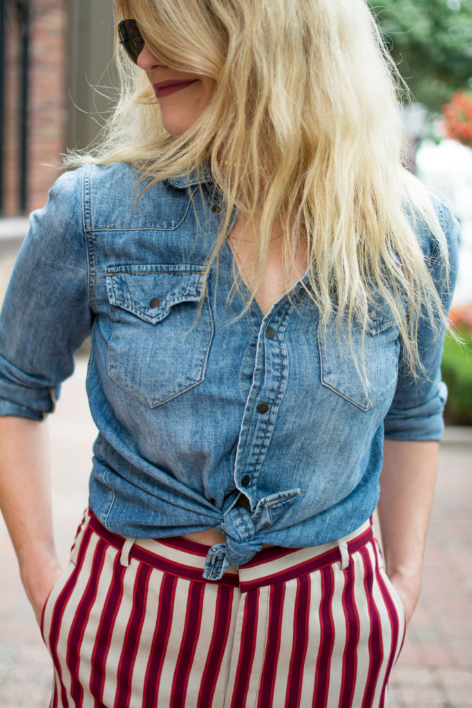 Wide-leg Pants: Striped Circus Trousers. | Le Stylo Rouge