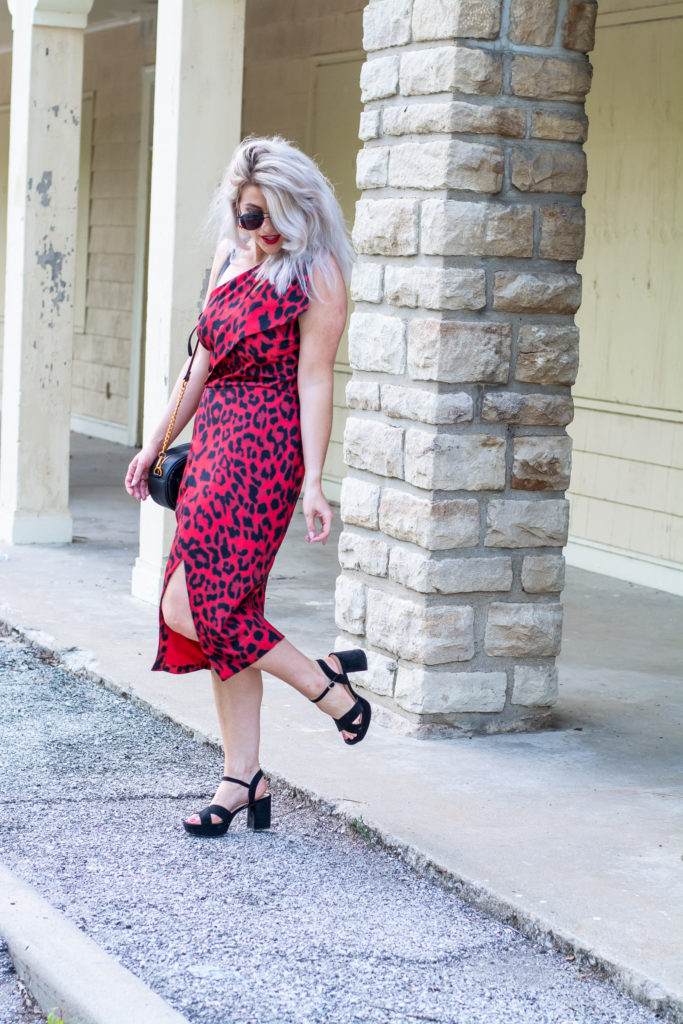 Red Leopard + 90s Heels for Jazzoo 2019. | Le Stylo Rouge